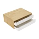 Bamboo and Plastic Desk Top Drawers - Kmart