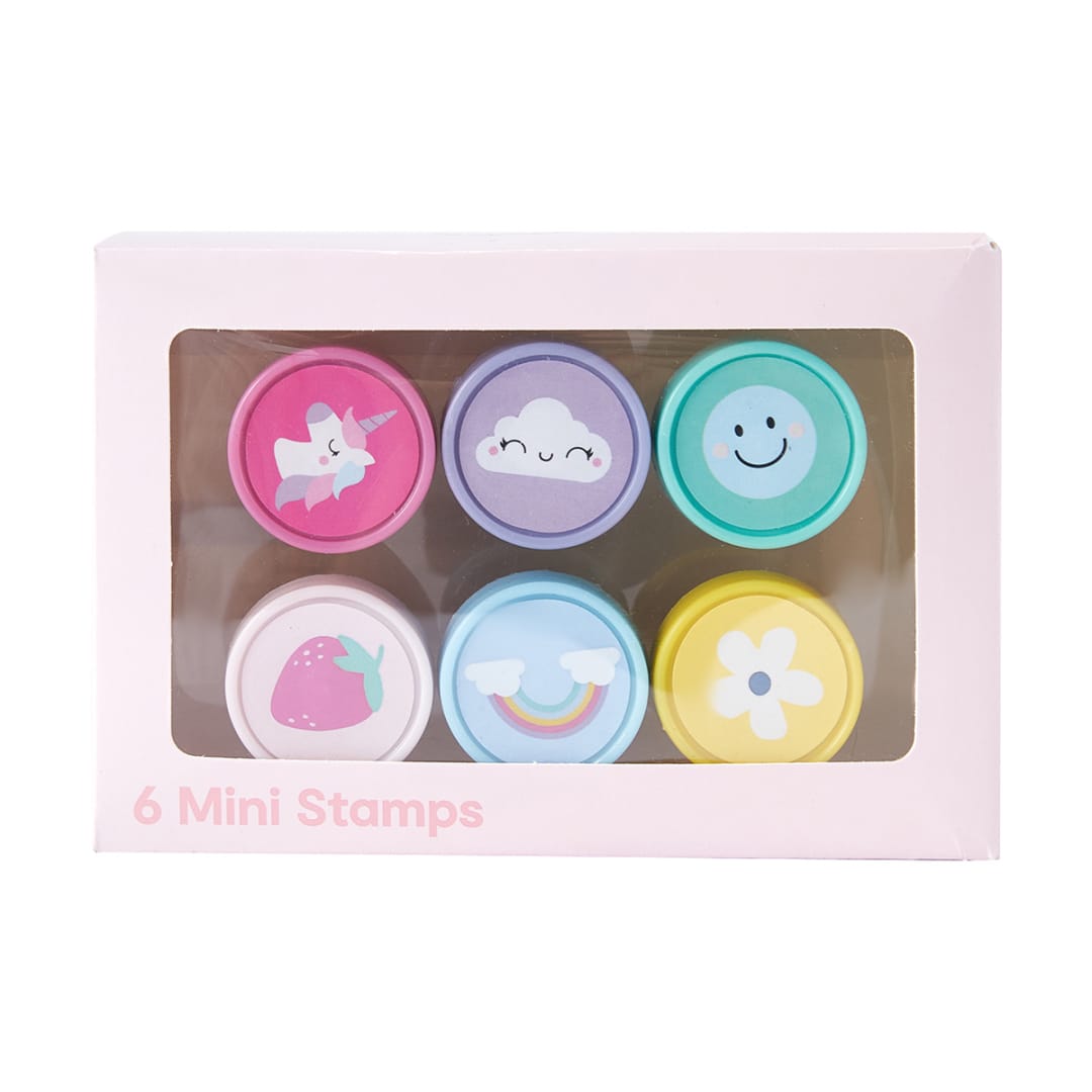 6 Pack Mini Stamps - Kmart