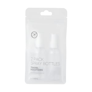 2 Pack Travel Solutions Spray Bottles - Kmart