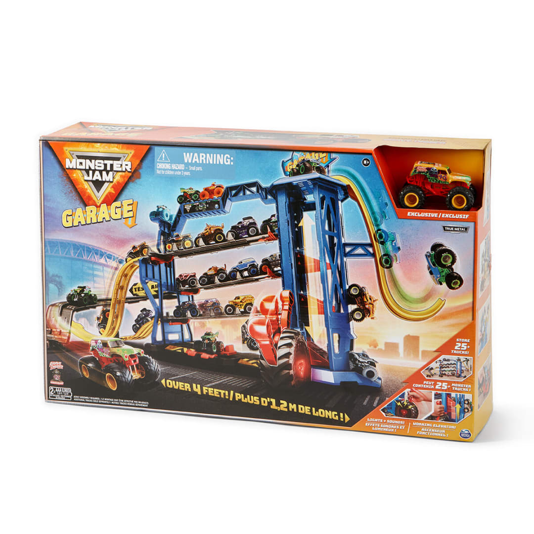 Monster Jam Garage Grave Digger Playset - Kmart