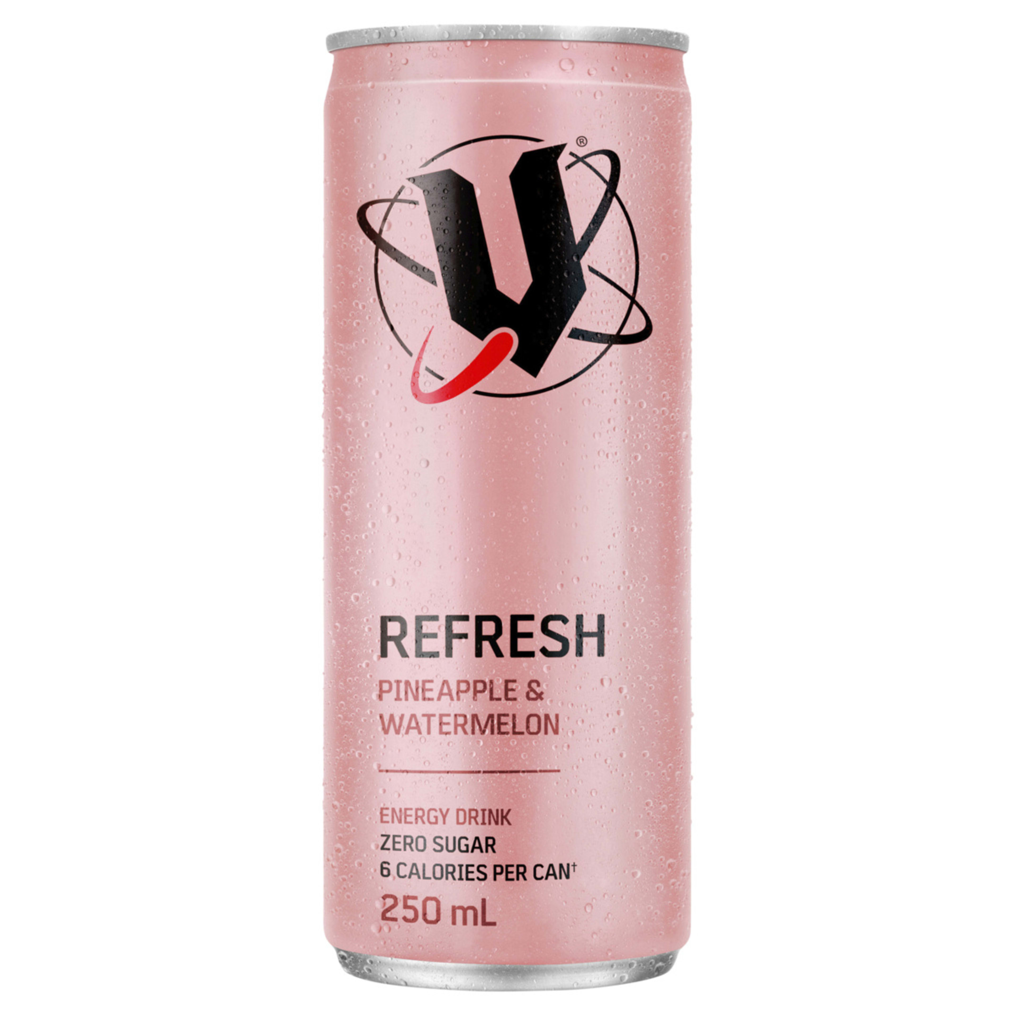 V Refresh Pineapple and Watermelon Energy Drink 250ml - Kmart