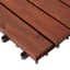 4 Pack Wooden Decking Tiles - Kmart