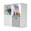 4 Cube Display Storage Unit - White - Kmart