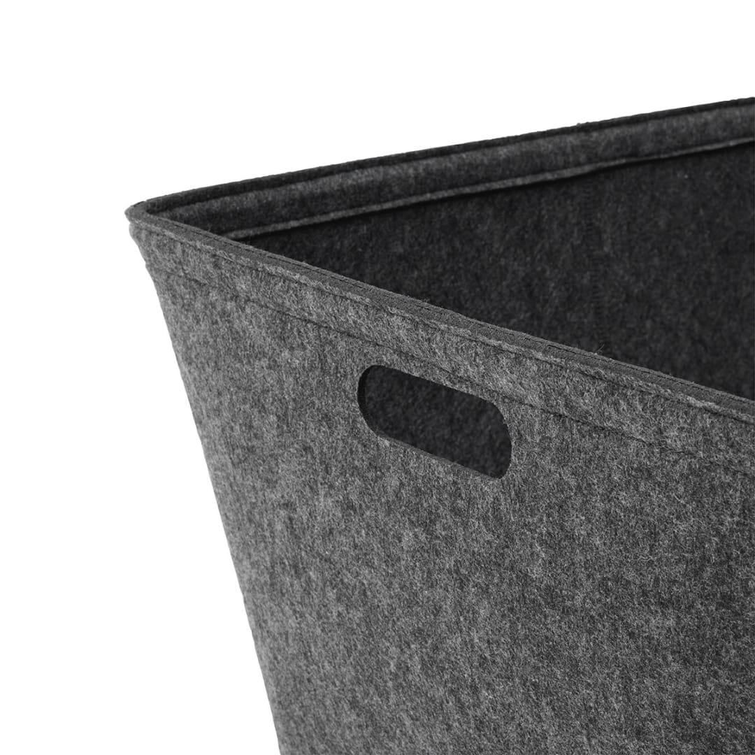 Felt Tub - Large, Charcoal - Kmart