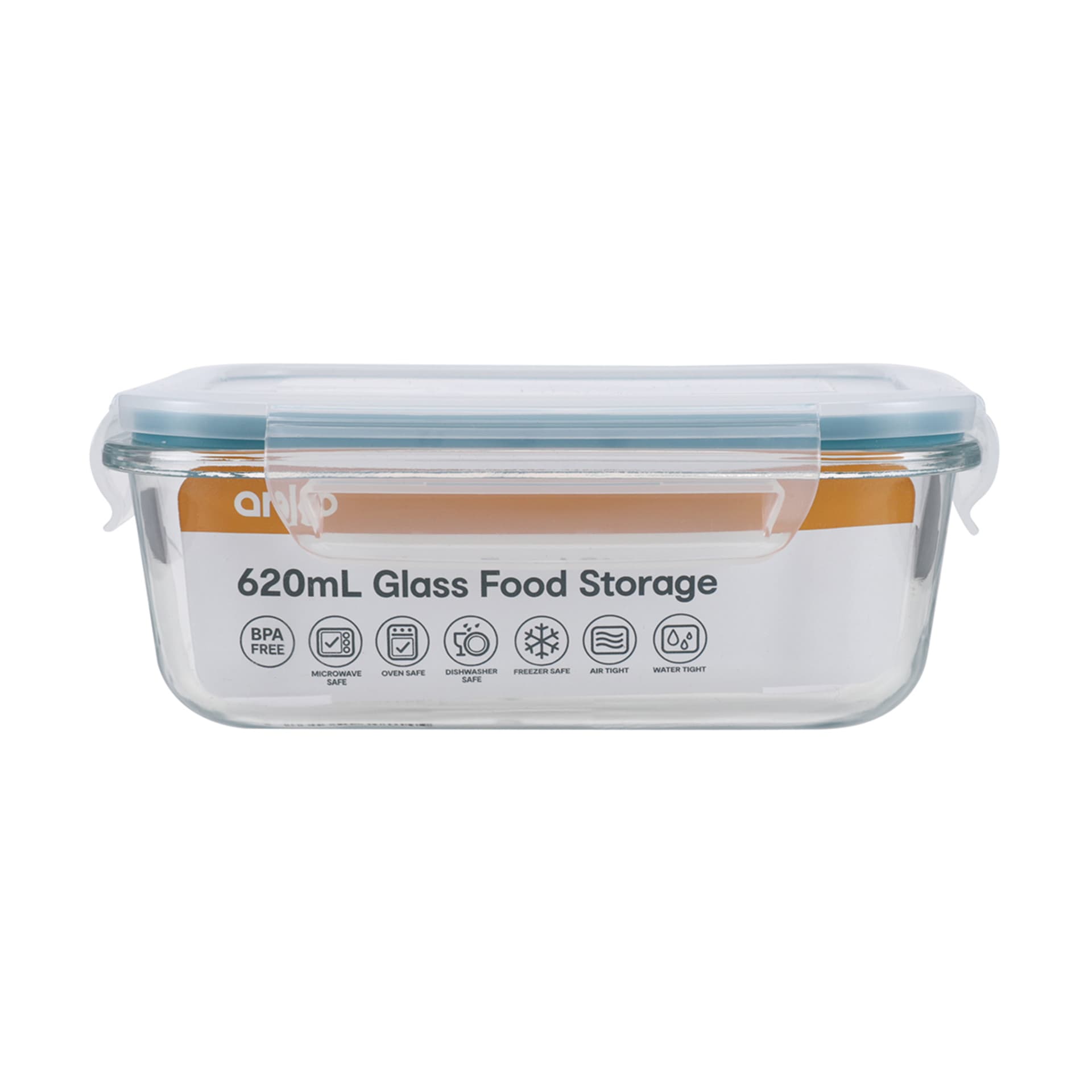 620ml Glass Food Storage Container - Kmart