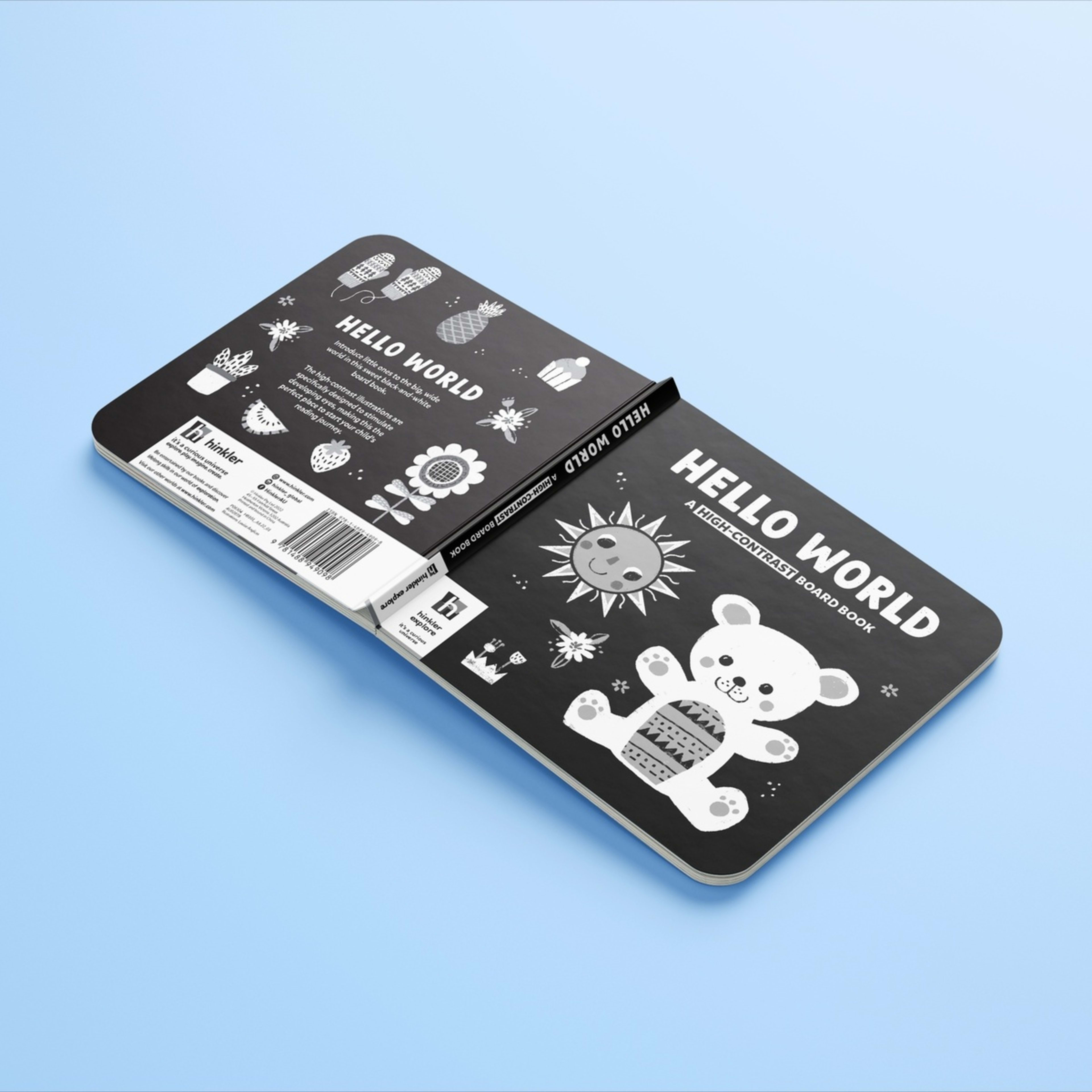 Hello World: A High-Contrast Board Book - Kmart