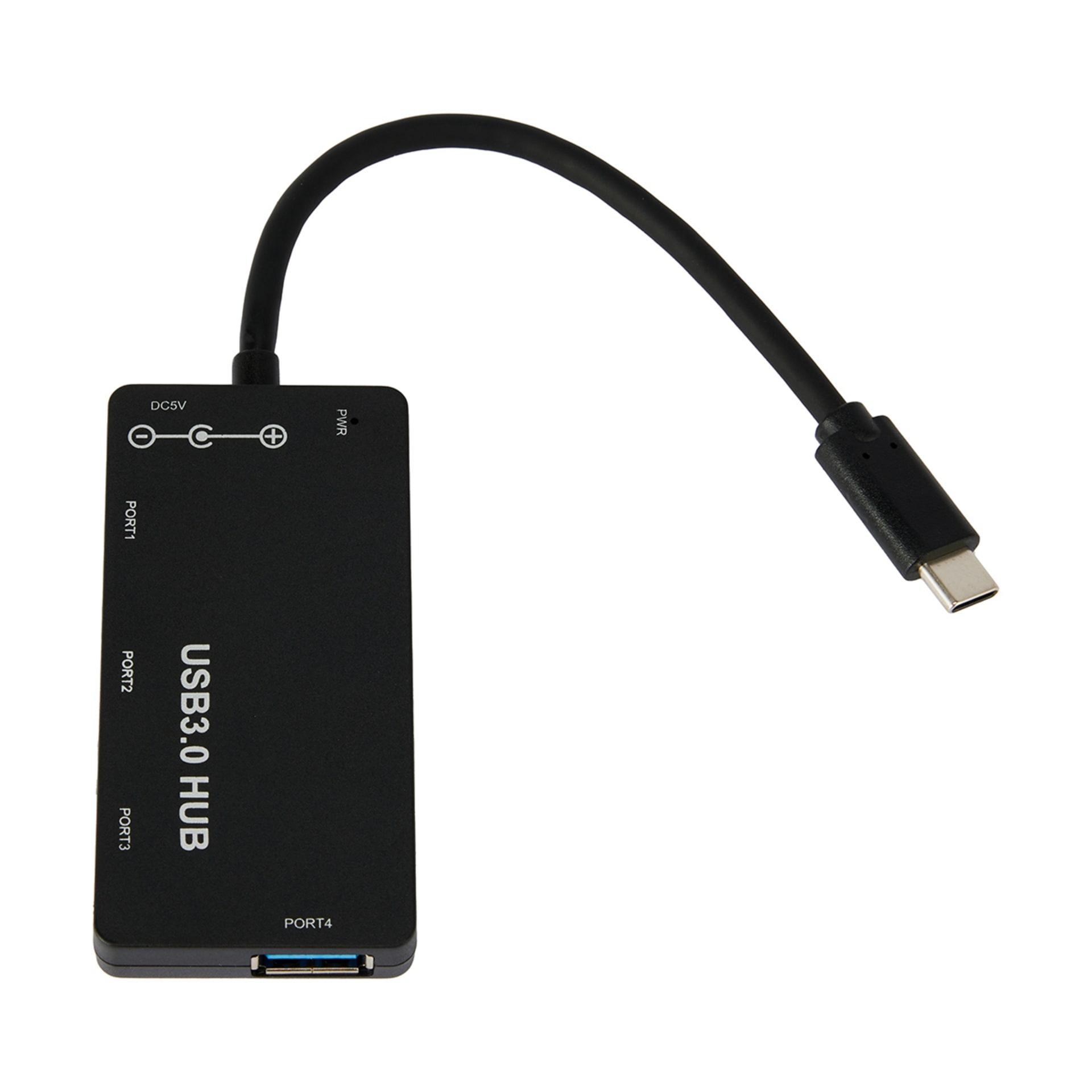 4 USB Ports with Type-C Adaptor - Kmart