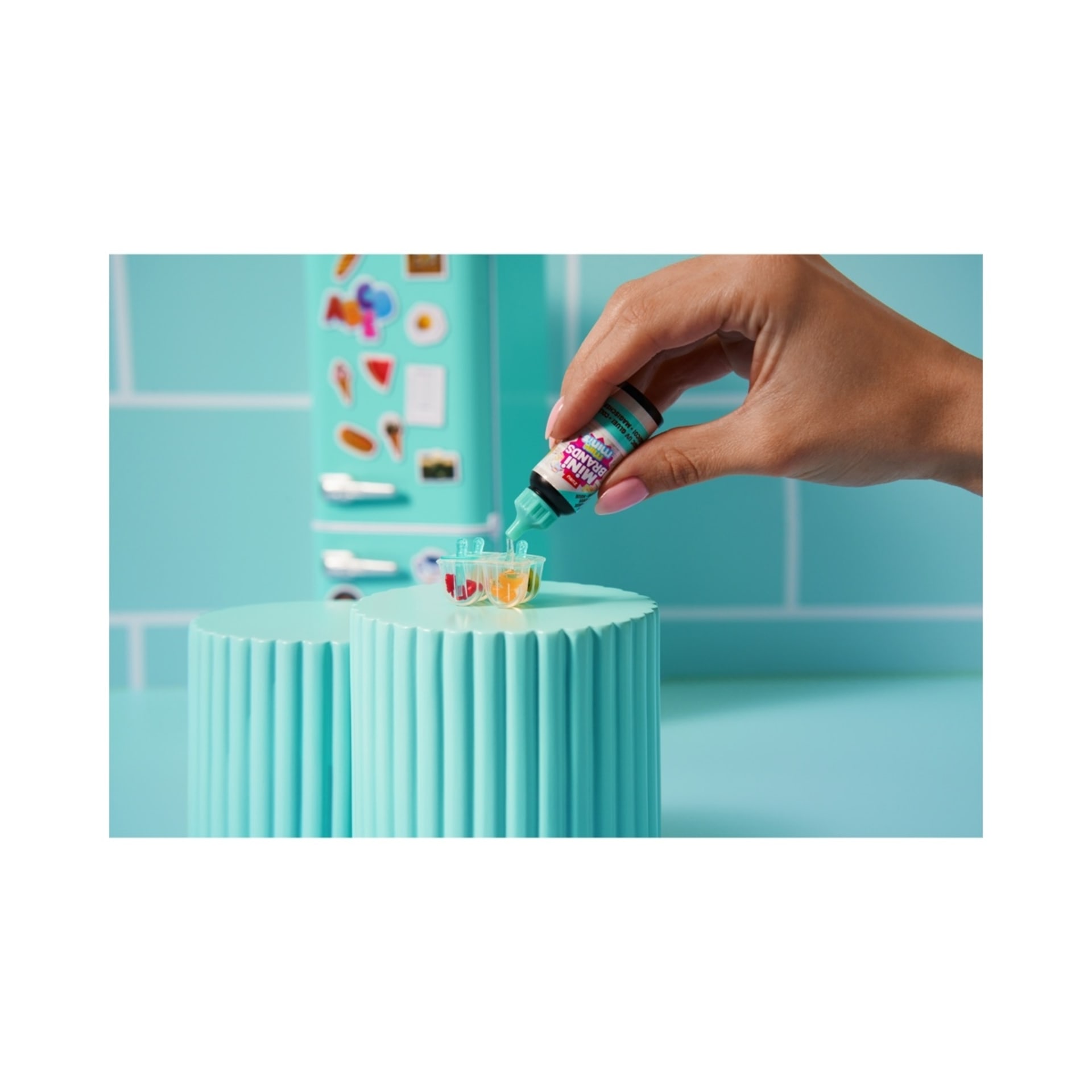 5 Piece Zuru Mini Brands Mini Minis Fill the Fridge Playset - Kmart