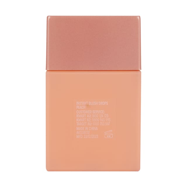 OXX Cosmetics Instant Blush Drops - Peach - Kmart