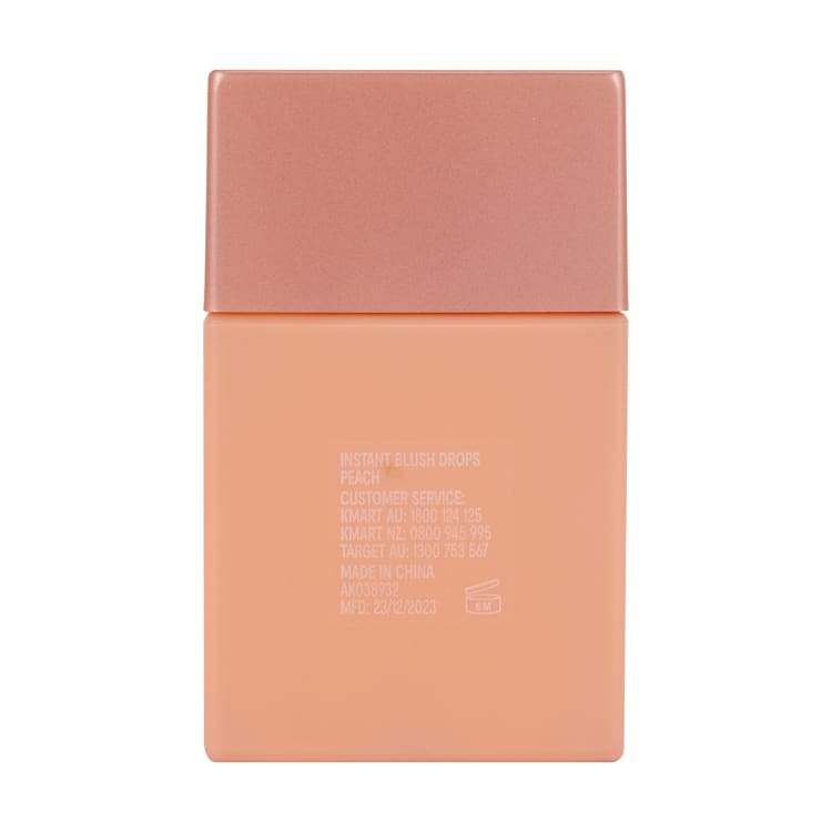 OXX Cosmetics Instant Blush Drops - Peach - Kmart