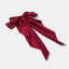 Burgundy Red Barrette Large Bow Hair Clip - Kmart