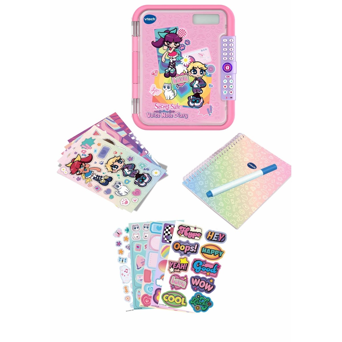 VTech Secret Safe Voice Note Diary - Kmart