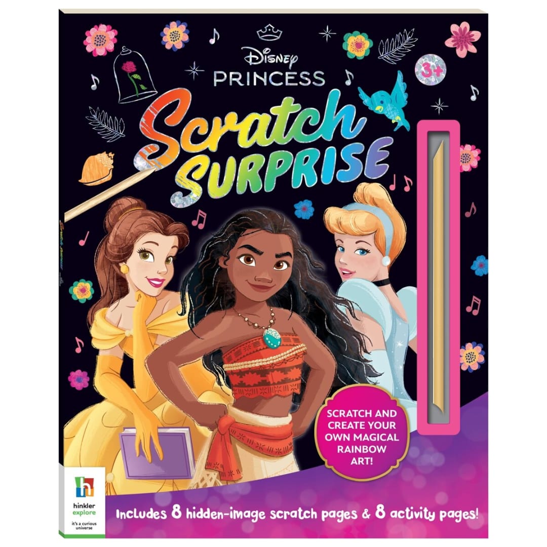 Disney Princess: Scratch Surprise - Book - Kmart