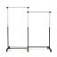 Dual Opening Garment Rack - Black - Kmart NZ