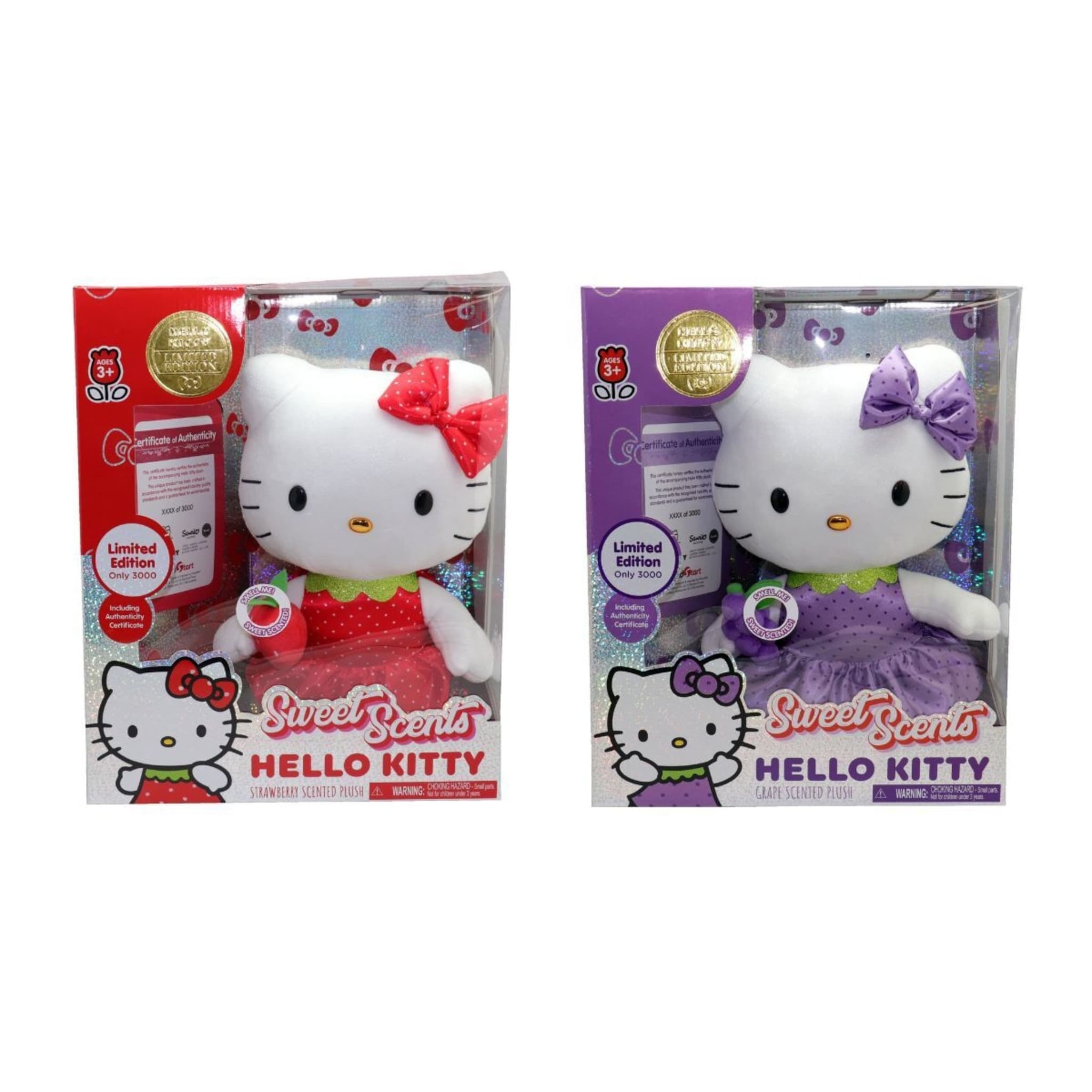 Limited Edition Sweet Scents Hello Kitty Scented Plush Assorted Kmart Nz