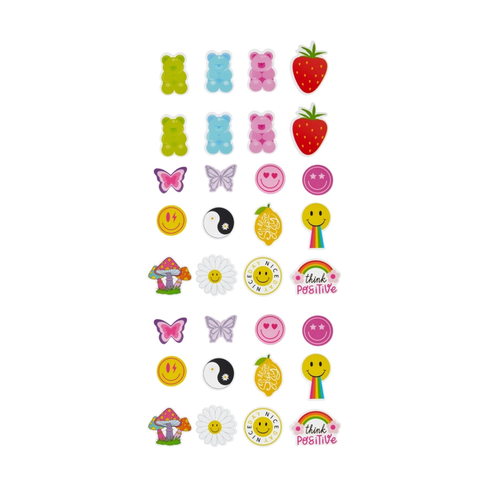 36 Piece Stickers - Happy - Kmart