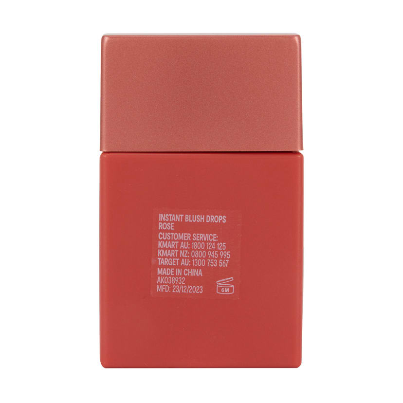 OXX Cosmetics Instant Blush Drops - Rose - Kmart NZ