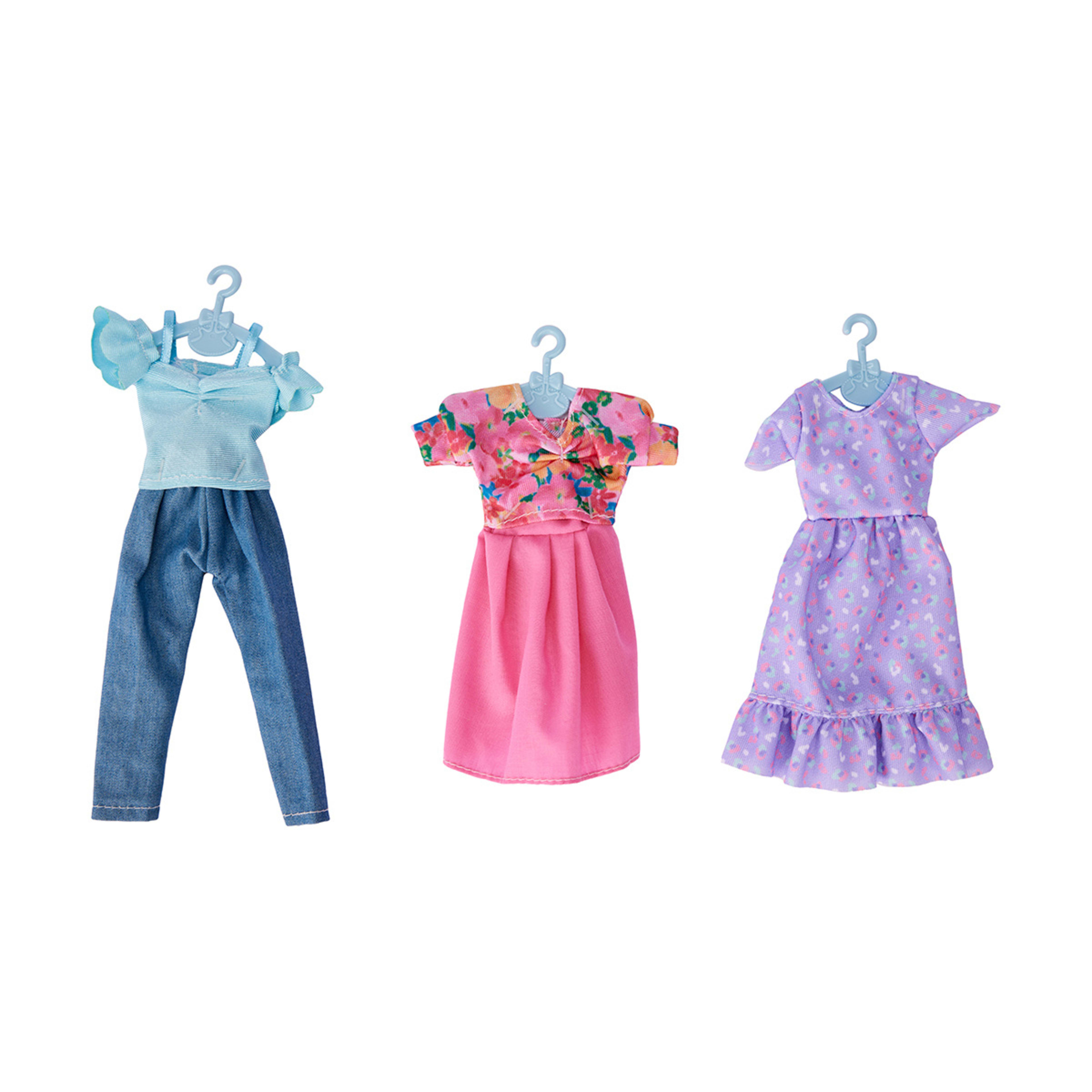 11 Piece Doll and Wardrobe Set - Kmart