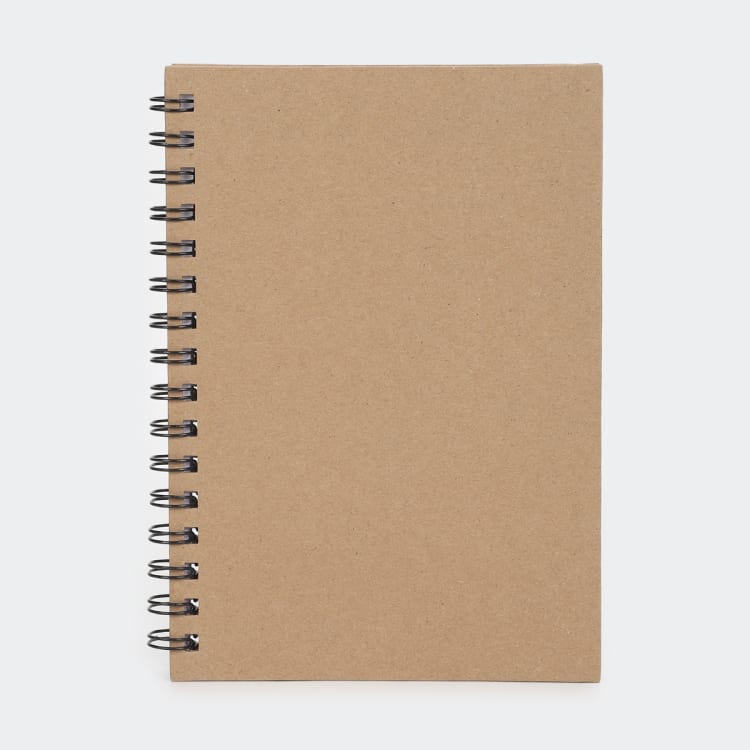 A5 Spiral Notebook - Kraft - Kmart