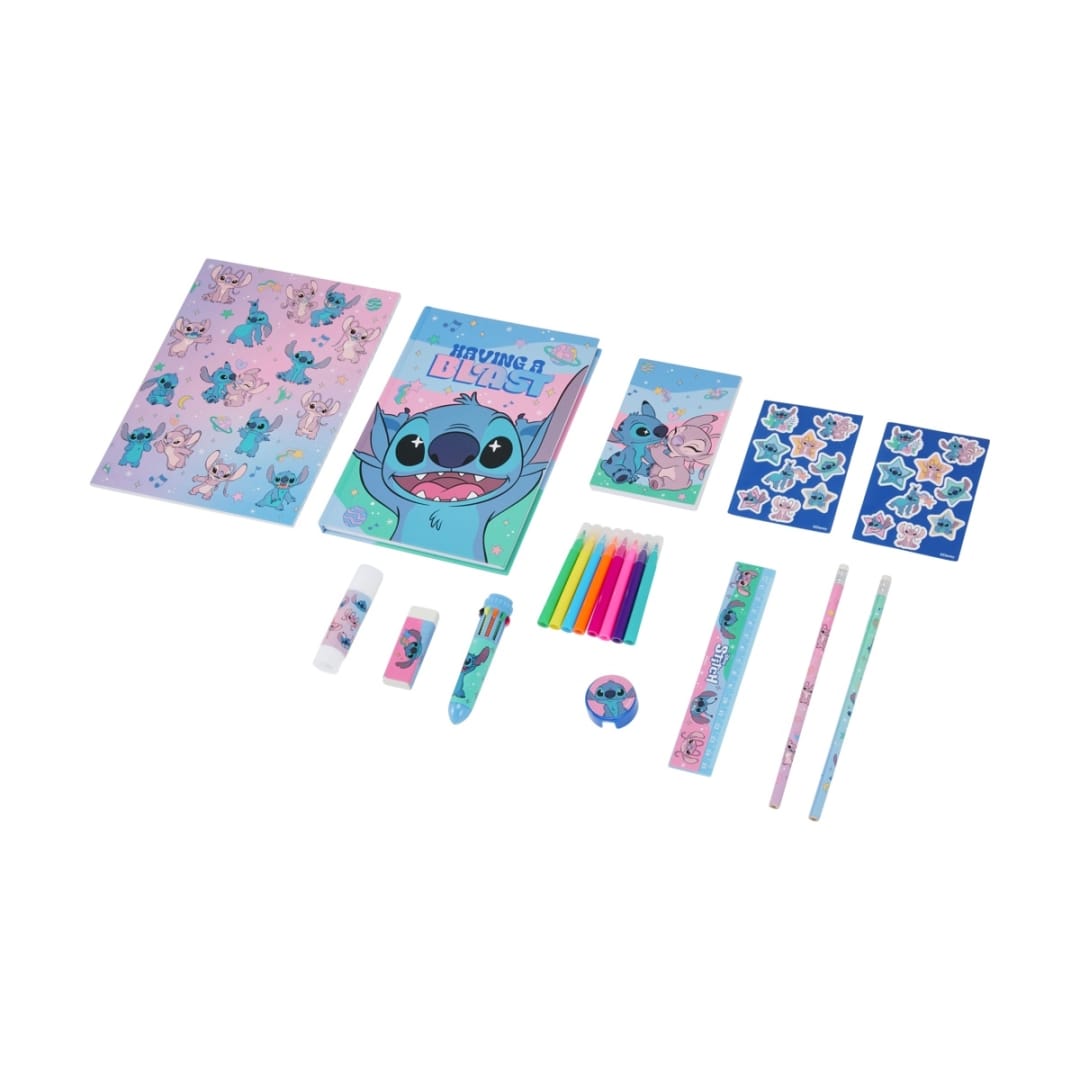 20 Piece Disney Stitch Stationery Gift Set - Kmart