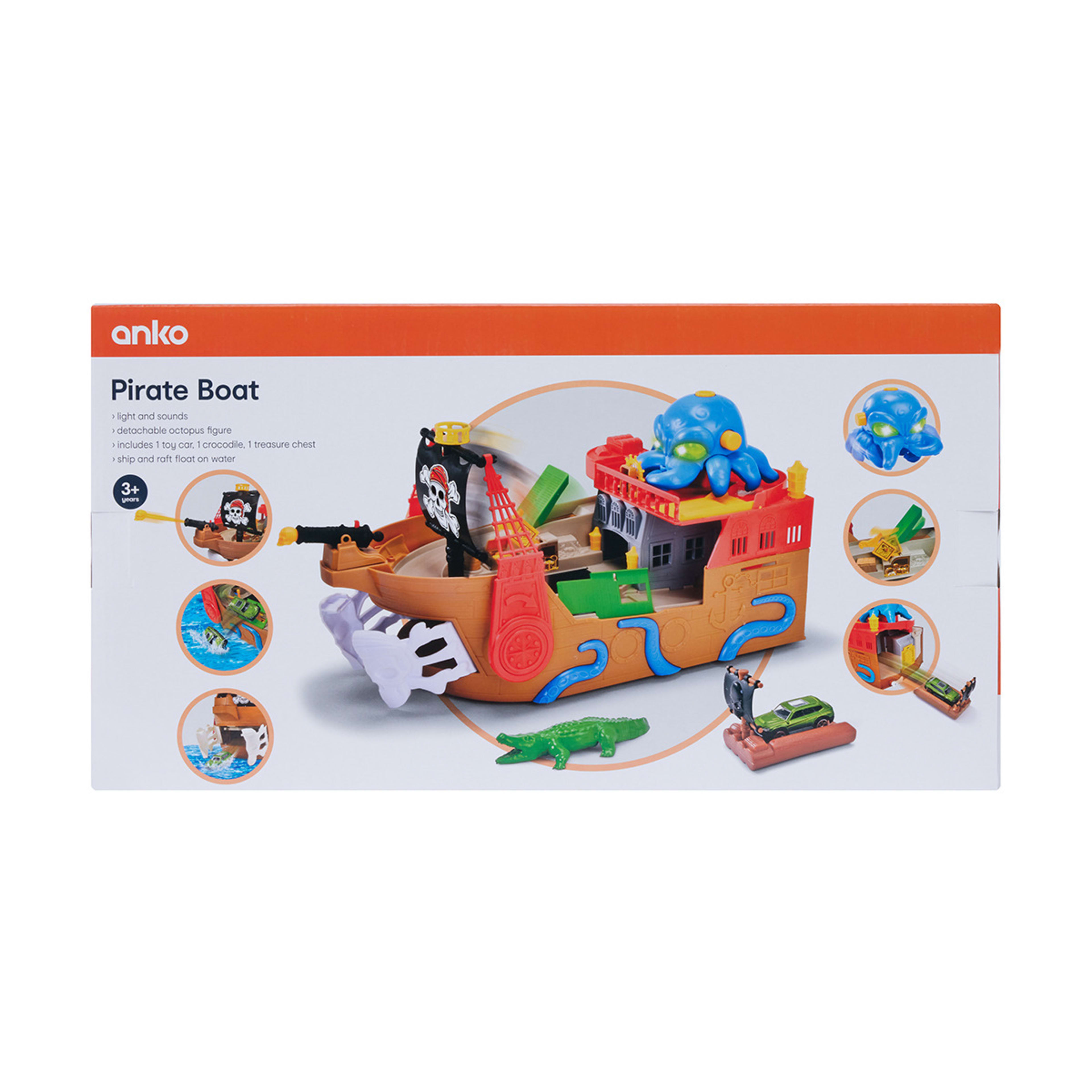 Pirate Boat Playset - Kmart