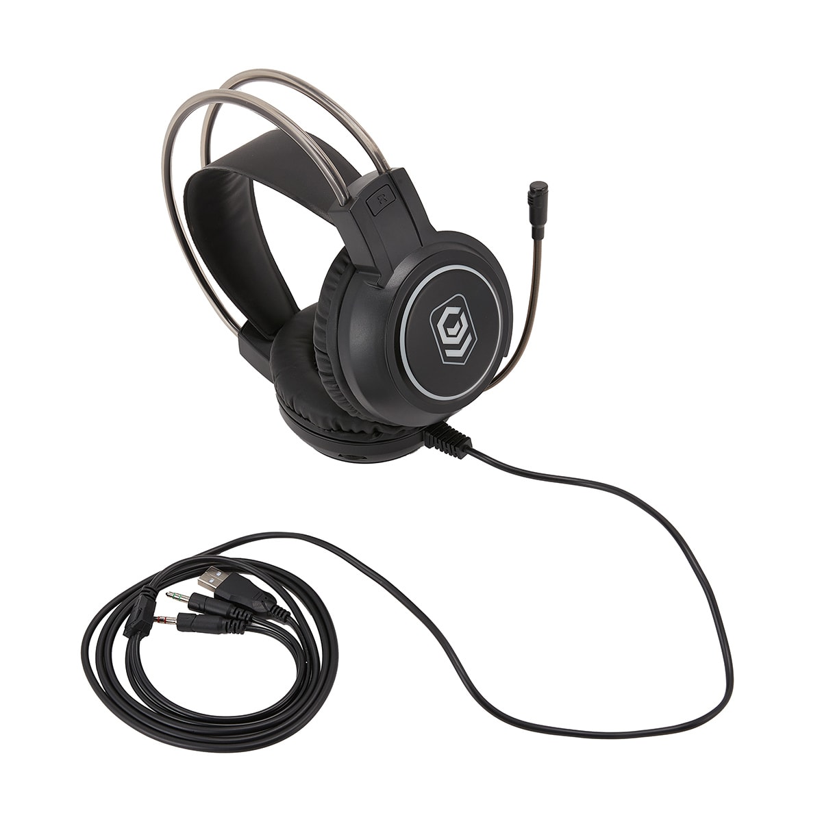 Gaming Headset - Black - Kmart