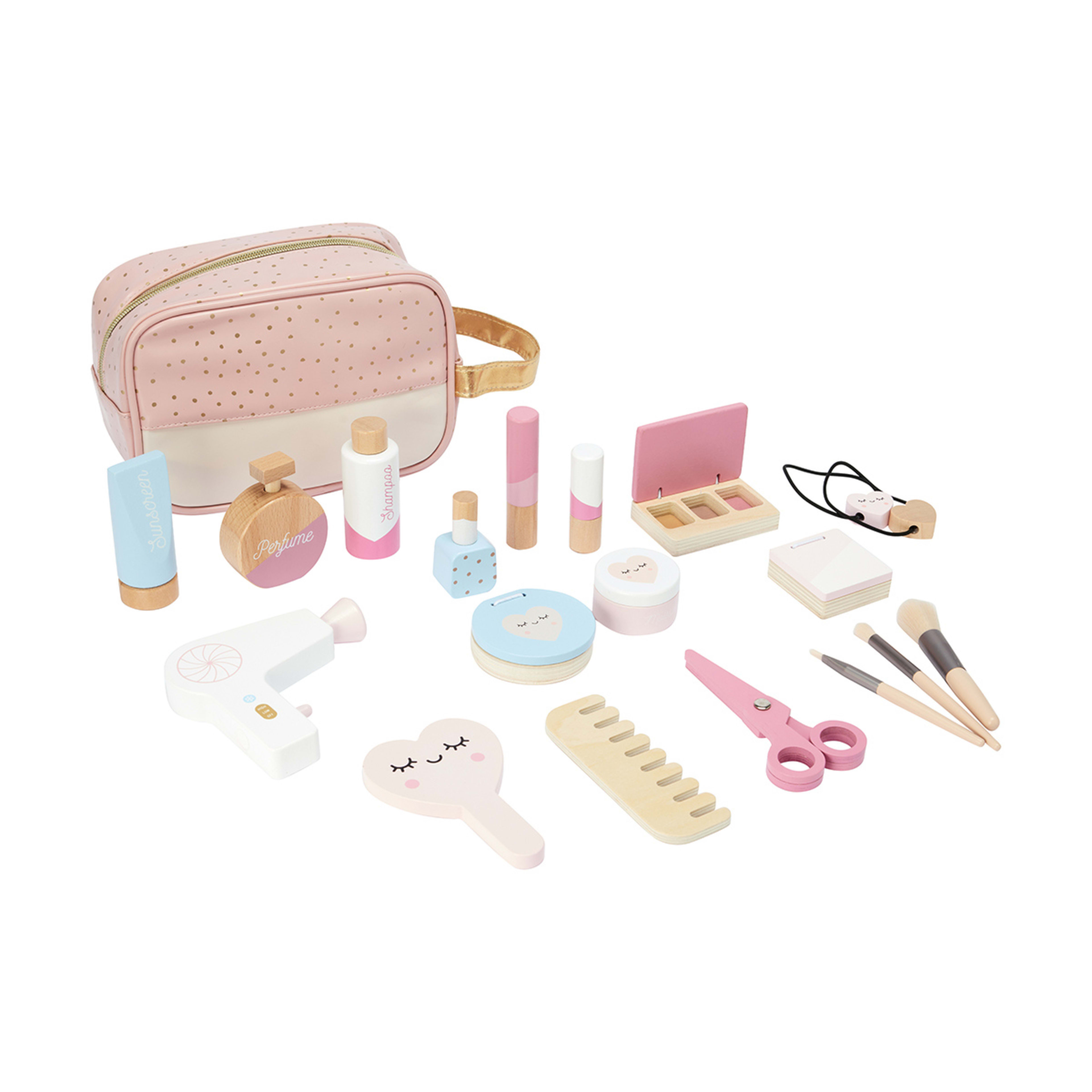 20 Piece Wooden Beauty Set - Kmart
