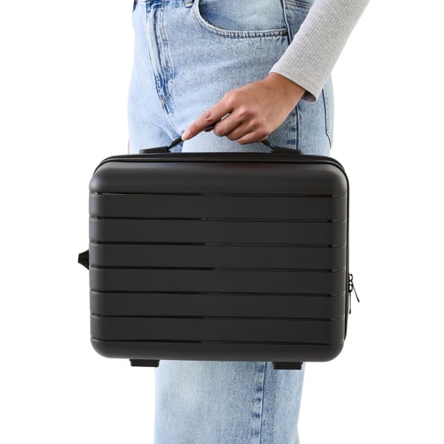 Vanity Case with Strap - Black - Kmart