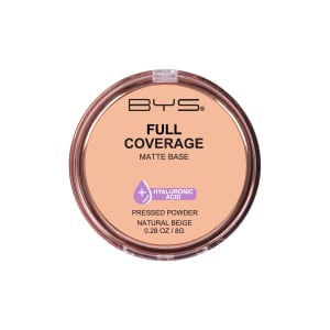 BYS Full Coverage Pressed Powder - Natural Beige - Kmart
