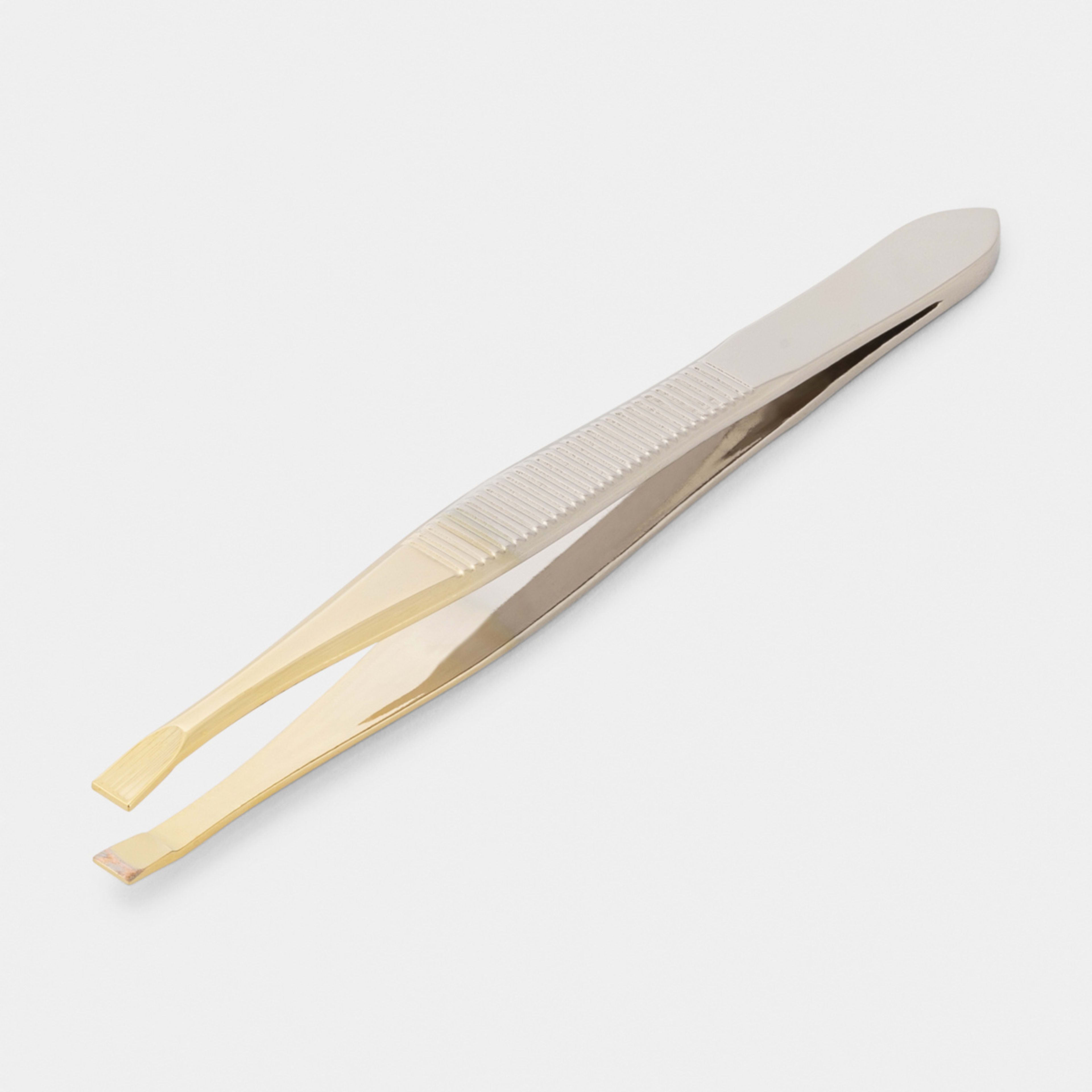 Gold Look Tip Square Tweezer - Kmart