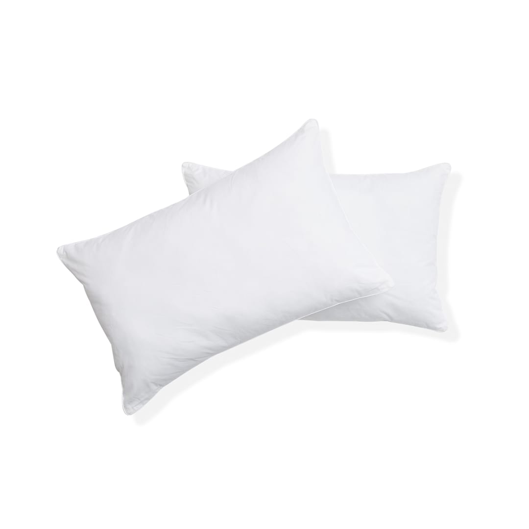 2 Pack Supreme Comfort Pillows - Medium Profile, White - Kmart