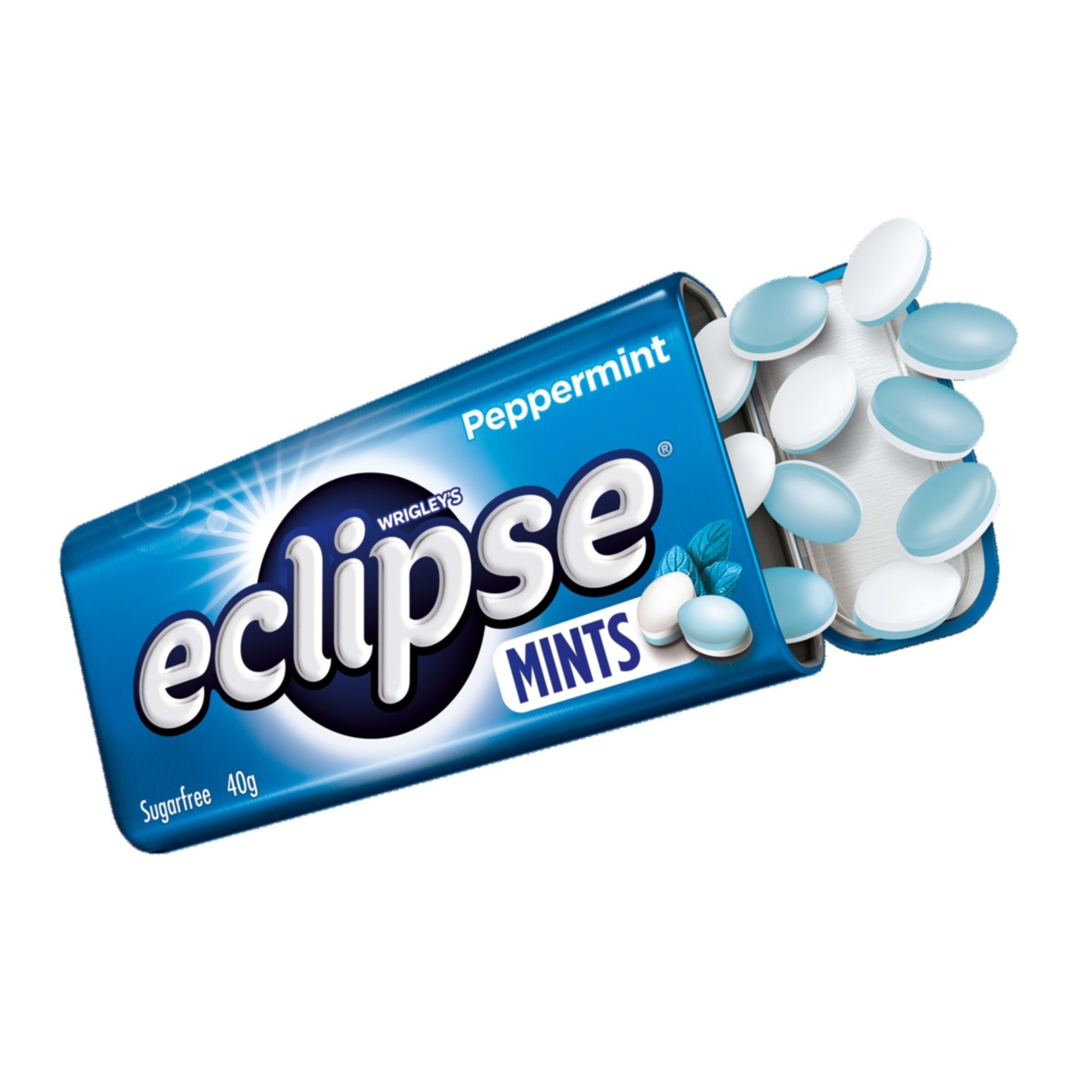 Wrigley's Eclipse Peppermint Sugarfree Mints Tin 40g - Kmart NZ