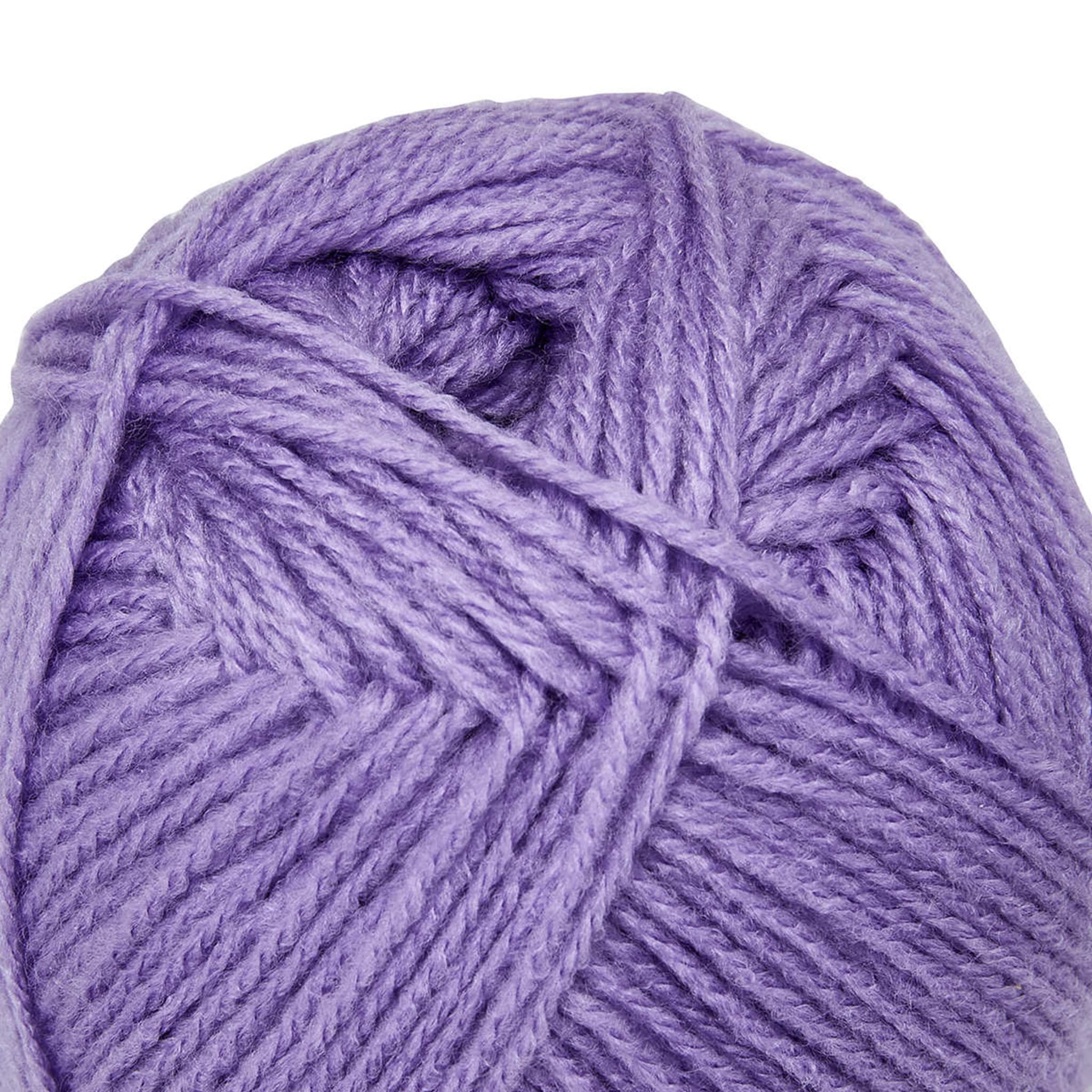 8 Ply Classic Acrylic Yarn - Lilac - Kmart