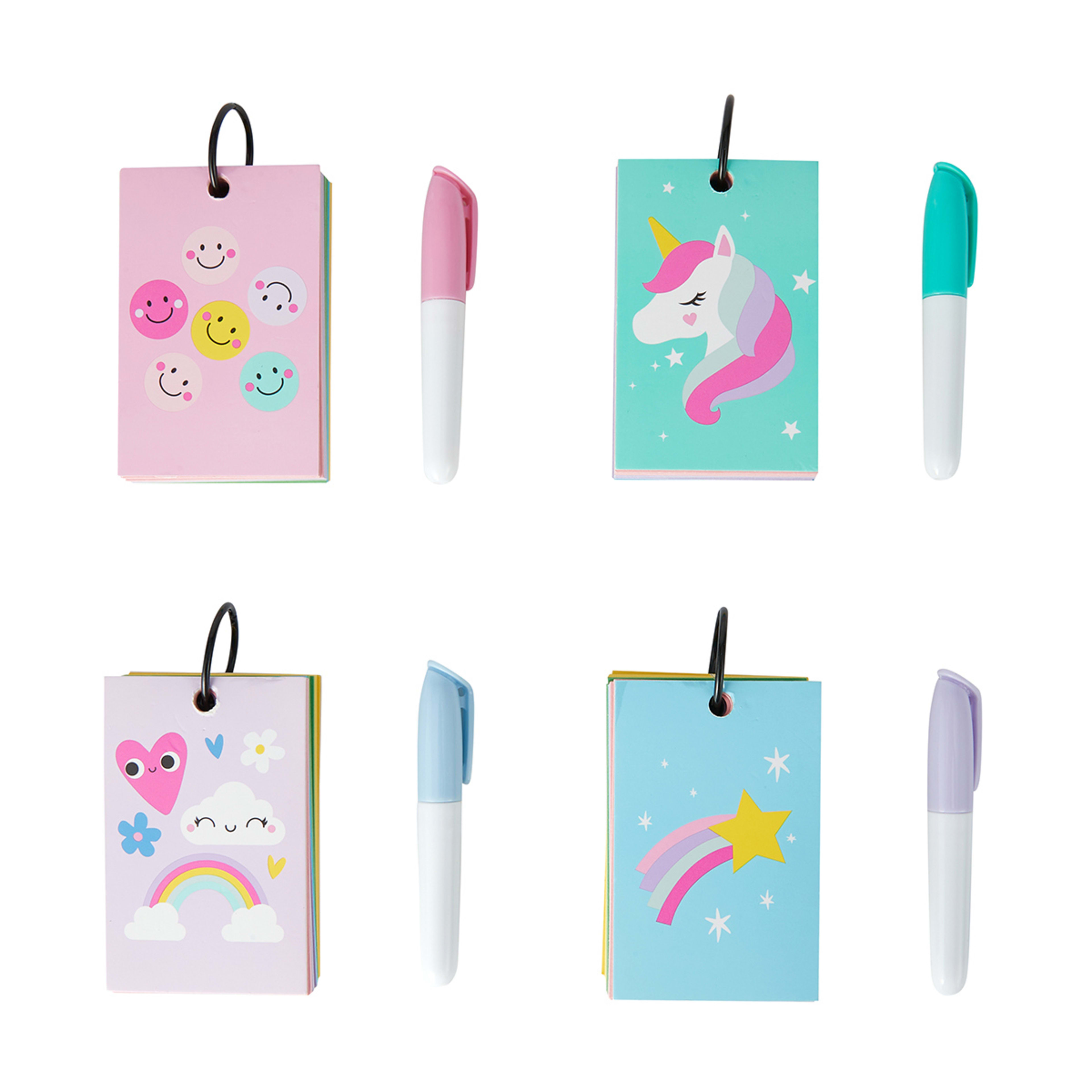 Marker & Notepad Set - Assorted - Kmart