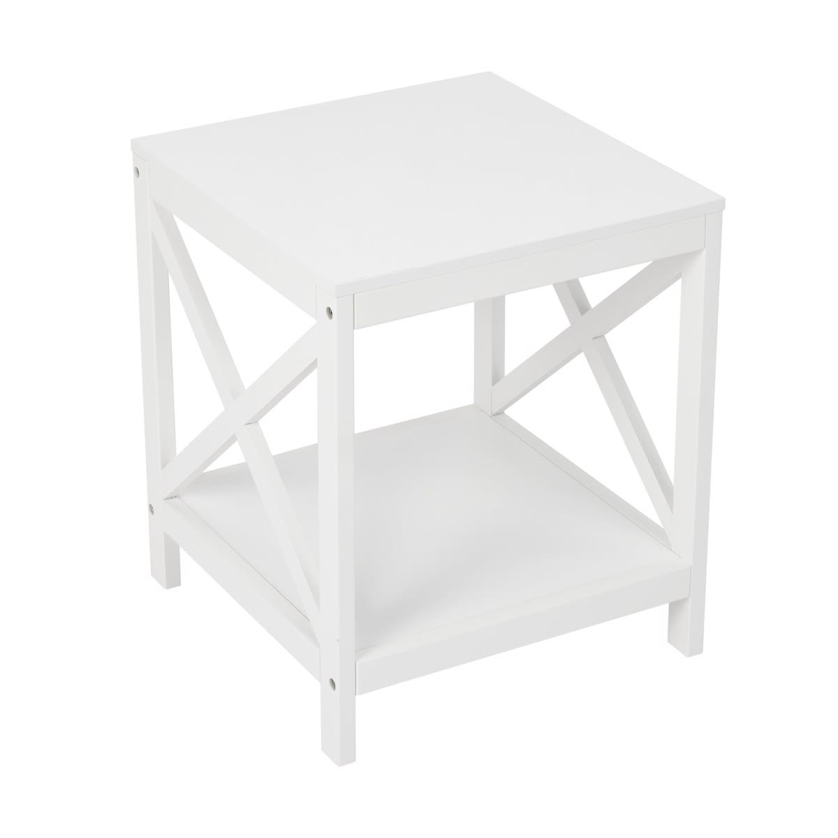 Hamptons Cross Side Table - Kmart