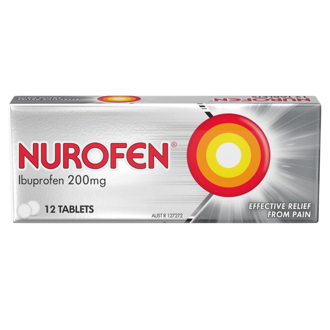 12 Pack Nurofen Ibuprofen 200mg tablets - Kmart