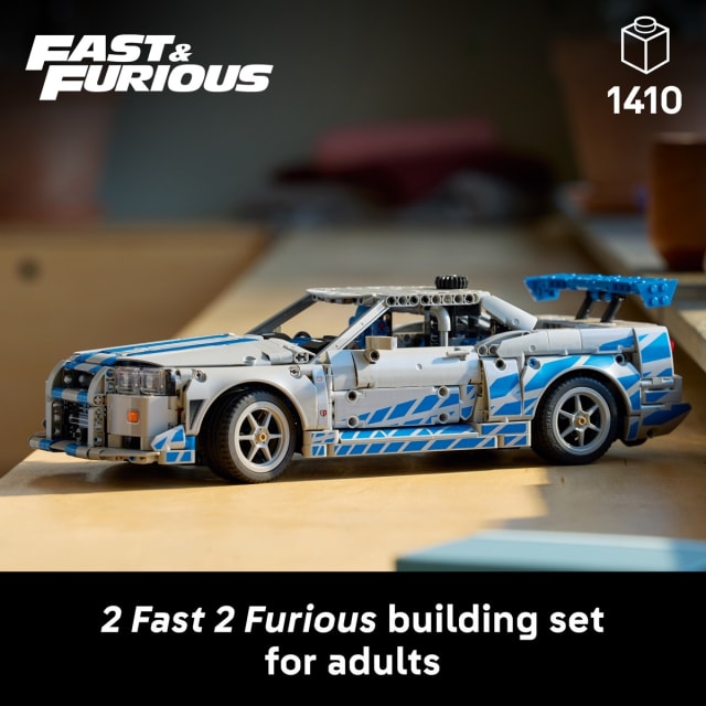 LEGO Technic 2 Fast 2 Furious Nissan Skyline GT-R (R34) Car 42210 - Kmart