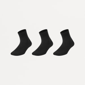 3 Pack Active Mens Quarter Crew Sports Socks - Kmart NZ