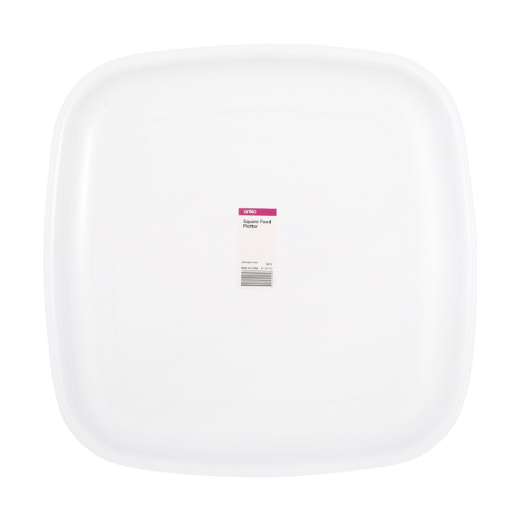 Plastic Food Platter - Kmart