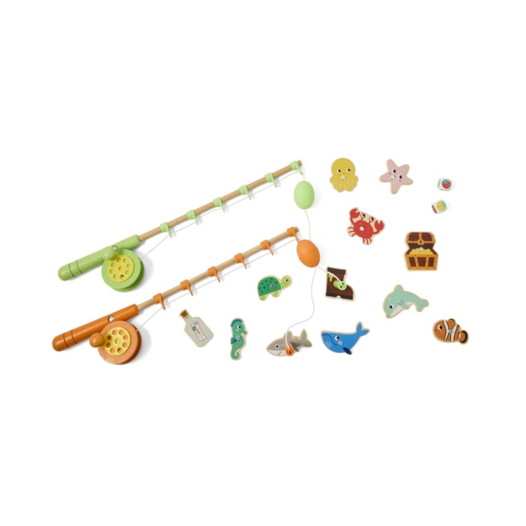 Wooden Fishing Set - Kmart