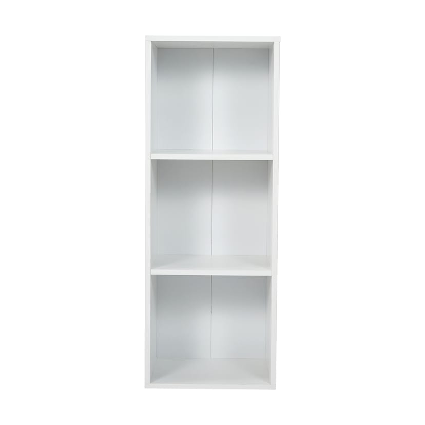 3 Tier Bookshelf White - Kmart