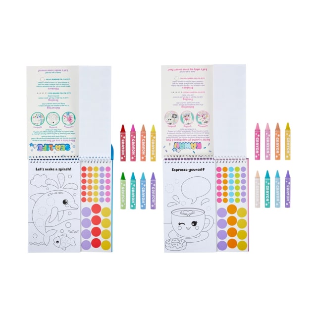 On-The-Go Colour and Sticker Activity Set - Assorted - Kmart NZ