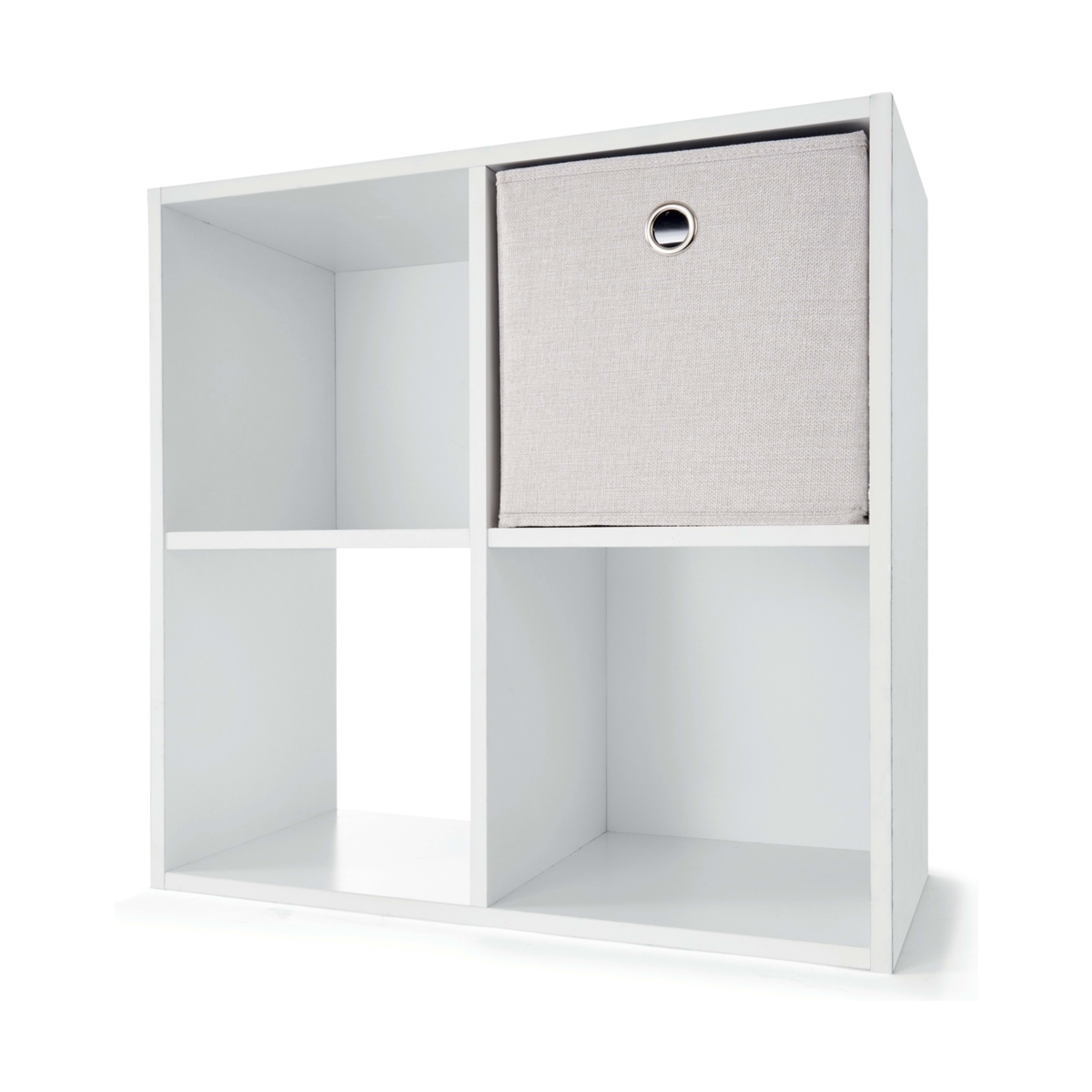 Collapsible Storage Cube Linen Look Kmart