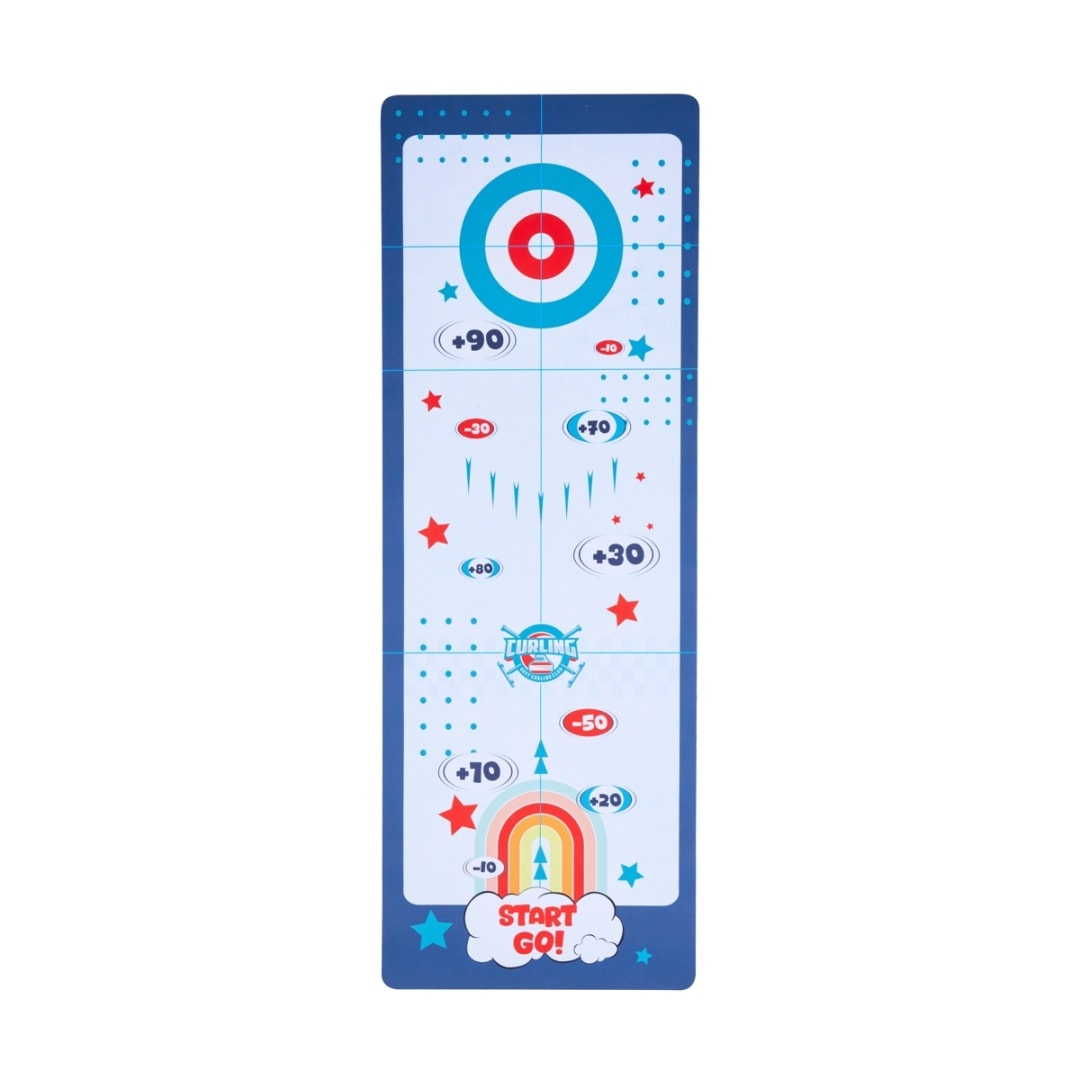 2-in-1 Bowling and Curling Game Set - Kmart