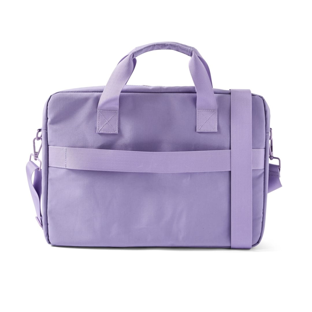 15in. Laptop Bag - Lavender - Kmart NZ
