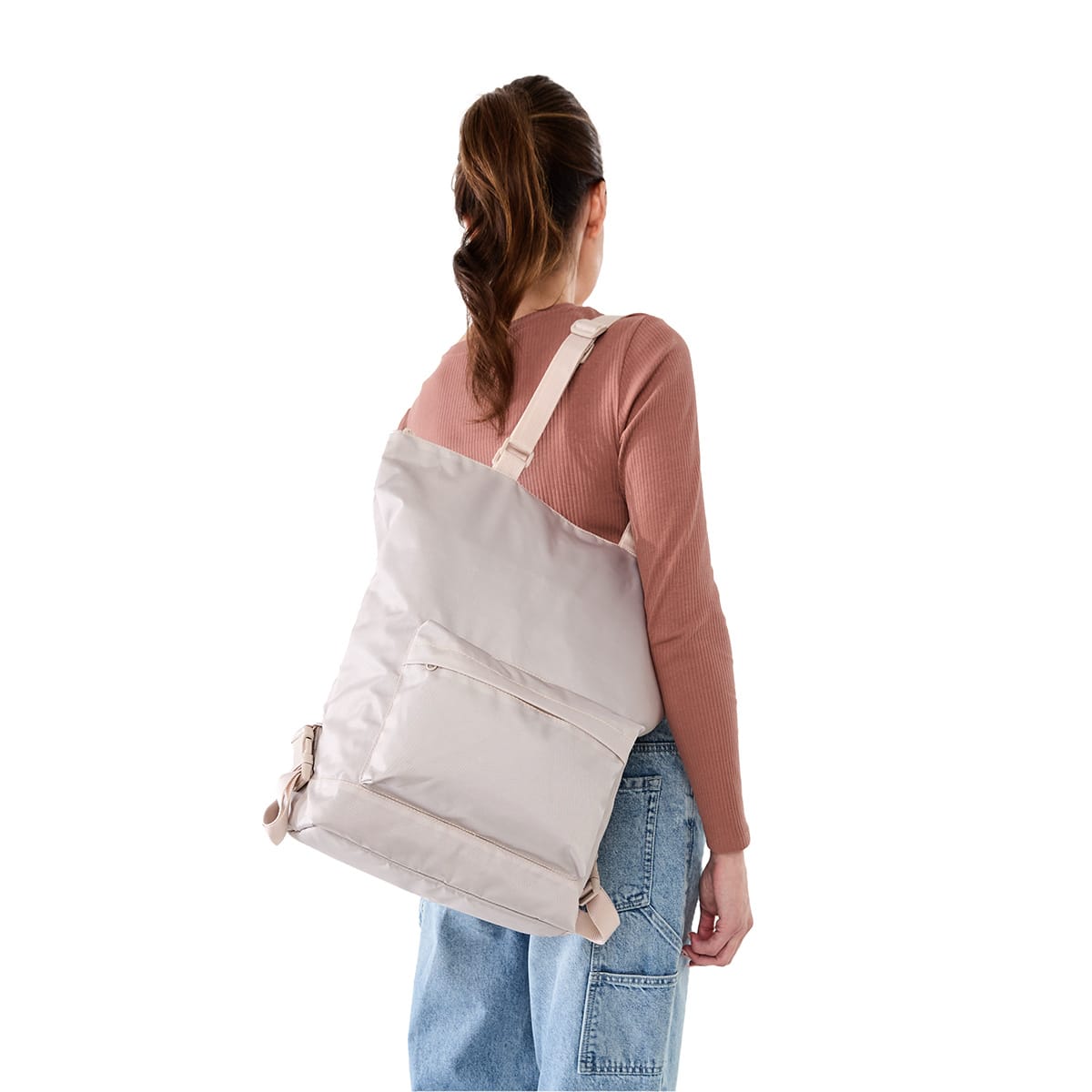 15L Convertible Backpack - Beige - Kmart