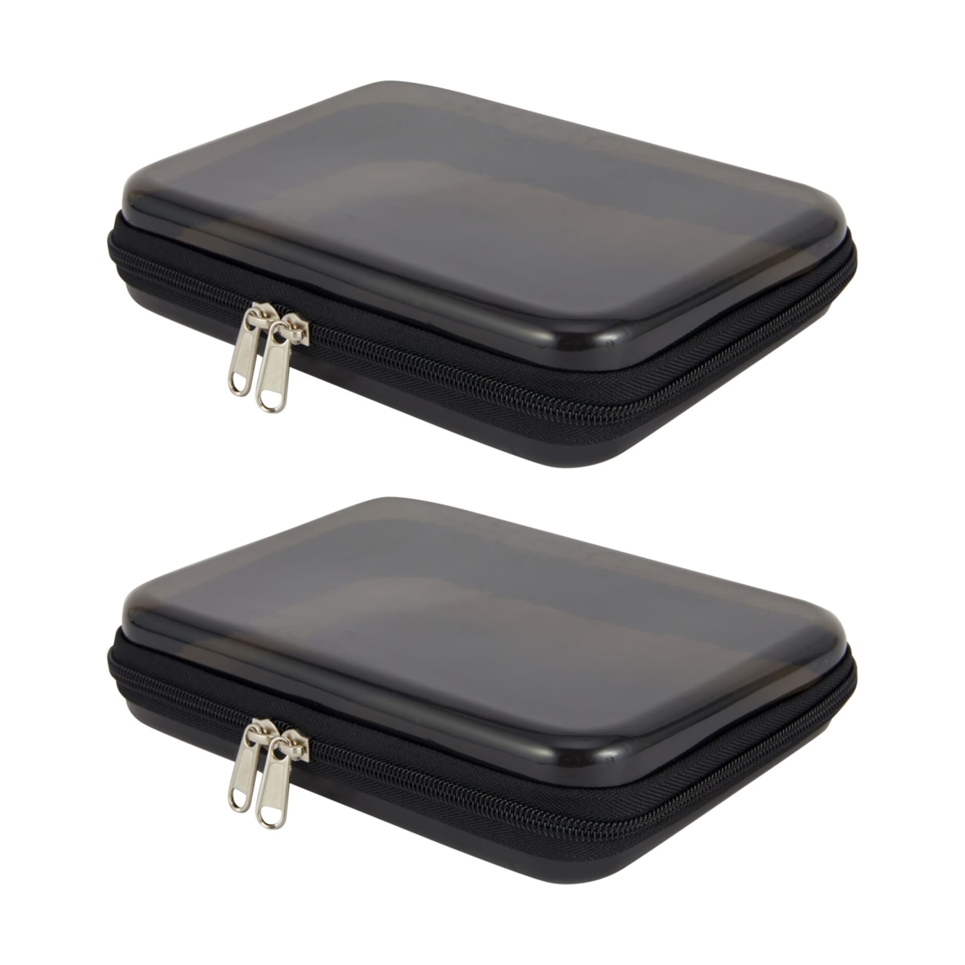 2 Pack Clear Packing Cubes - Black - Kmart