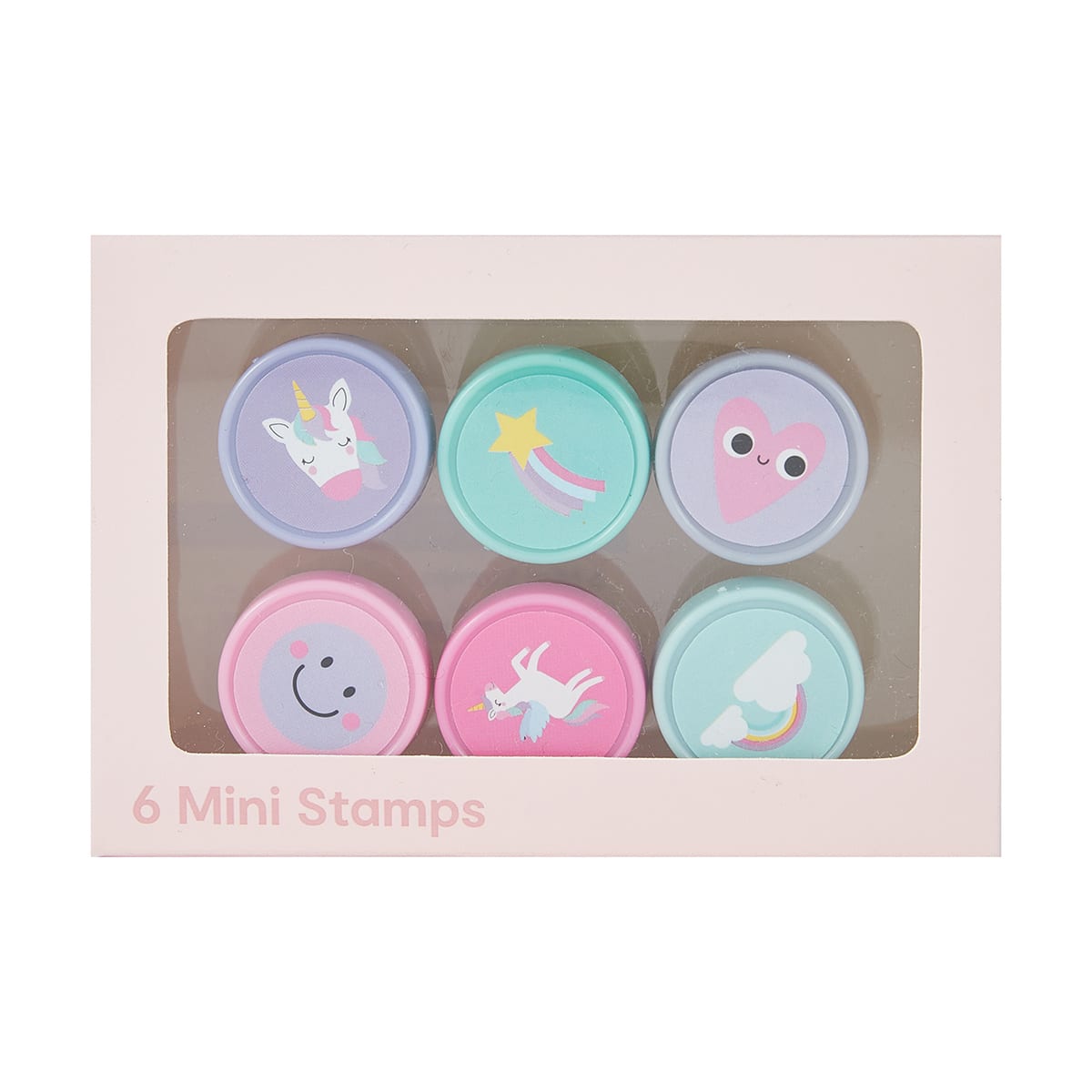 6 Pack Mini Stamps - Kmart