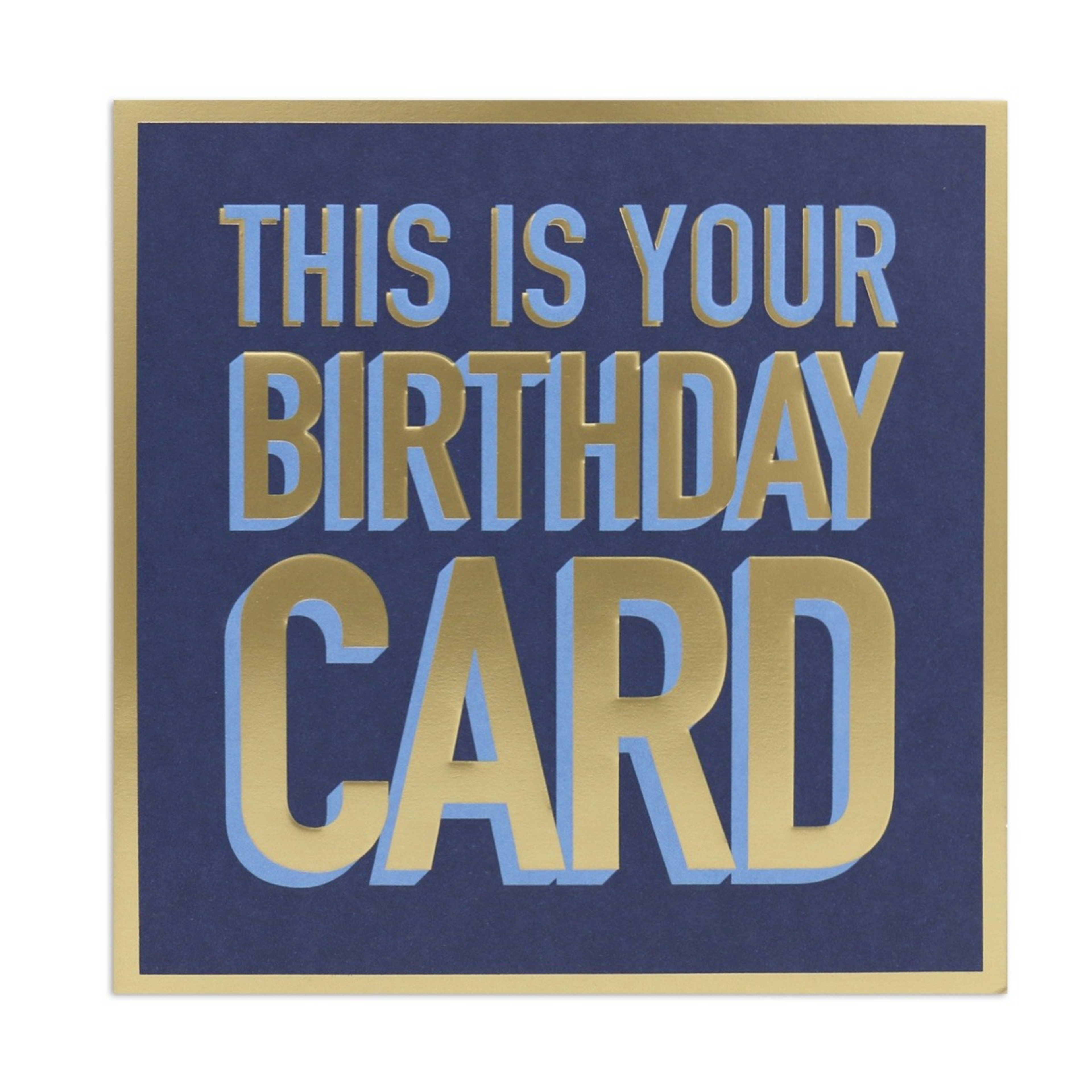 Hallmark Birthday Card - This Is Your Card - Kmart