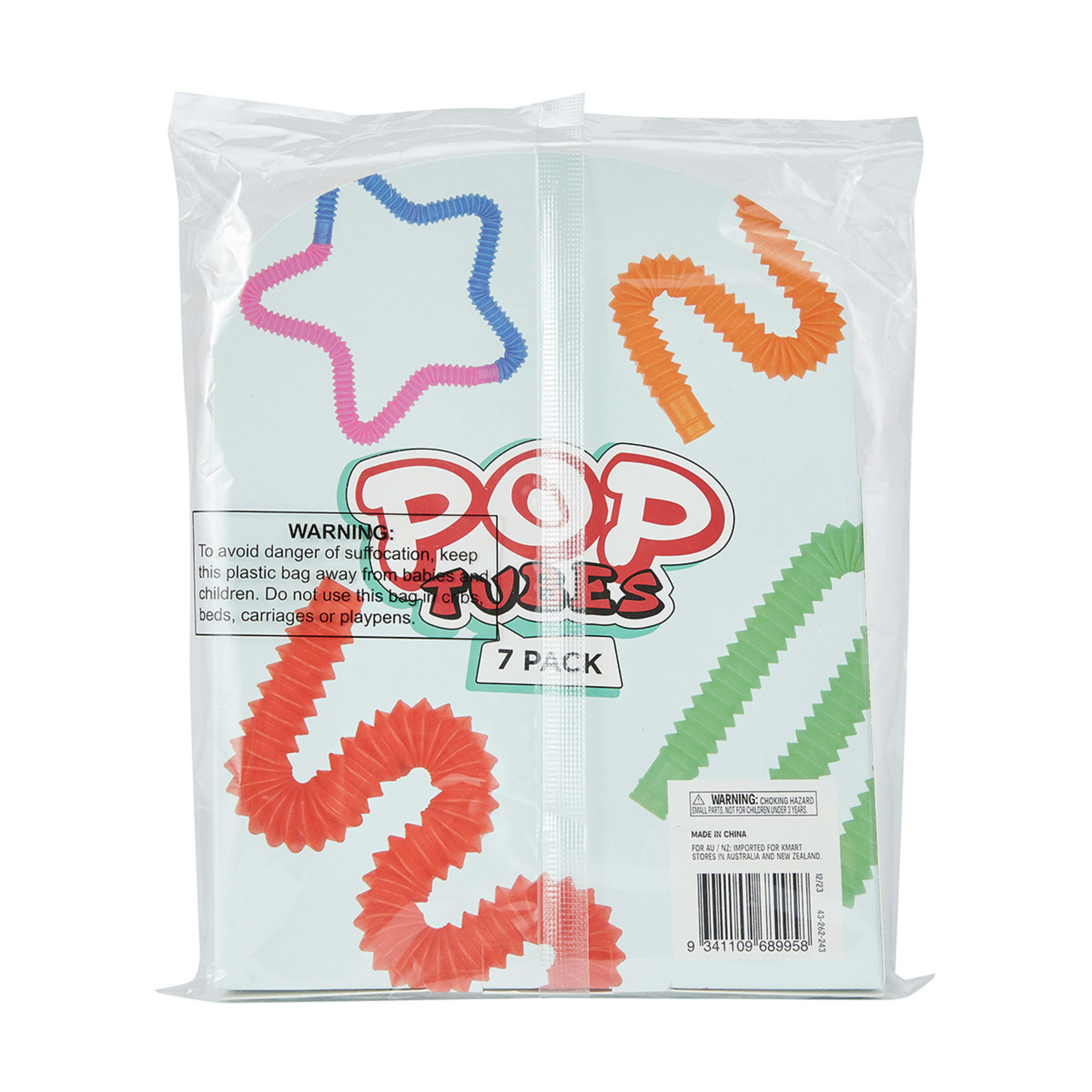 7 Pack Pop Tubes - Kmart